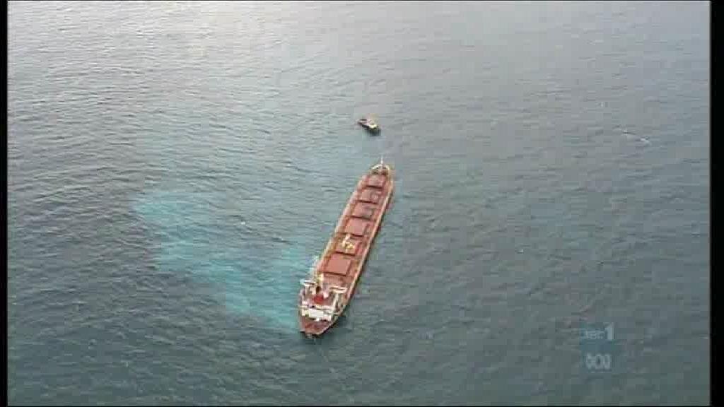 Shen Neng 1 sets sail - ABC News