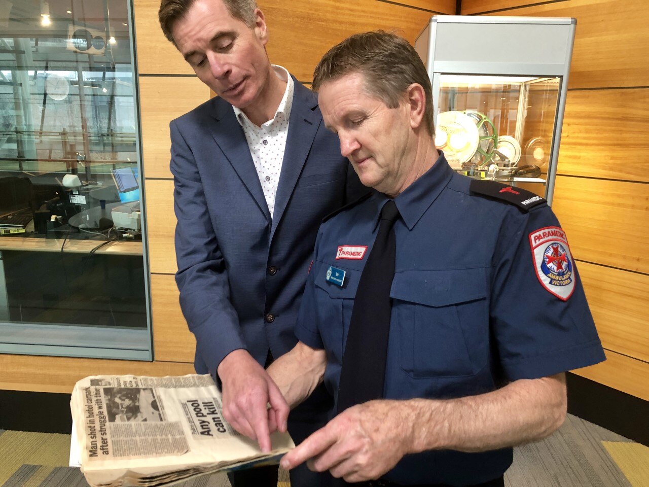 Paramedic Ian helped save Tim's life—thirty years later he got in touch ...
