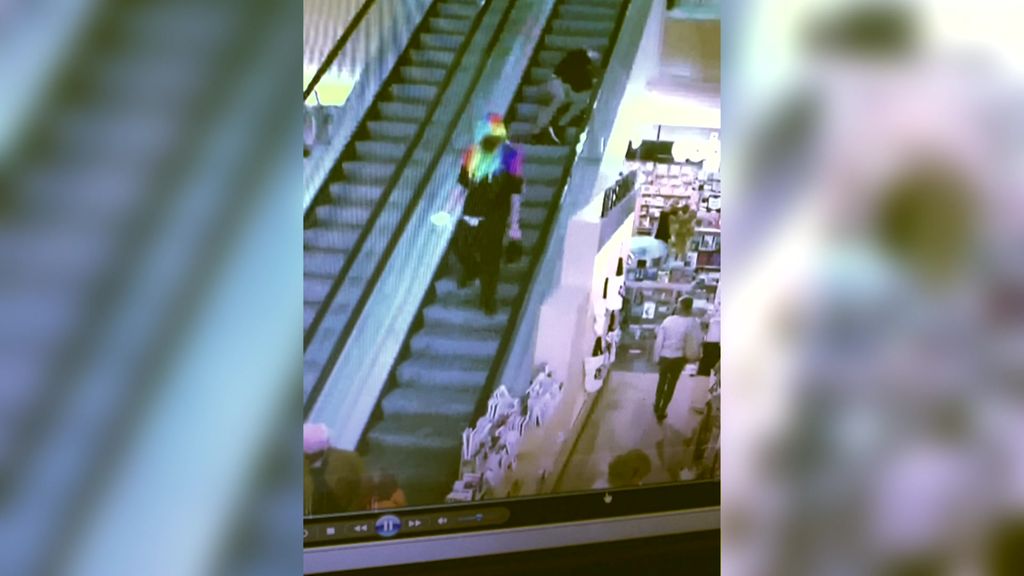 CCTV footage shows customer pushing Dymocks employee down escalator ...
