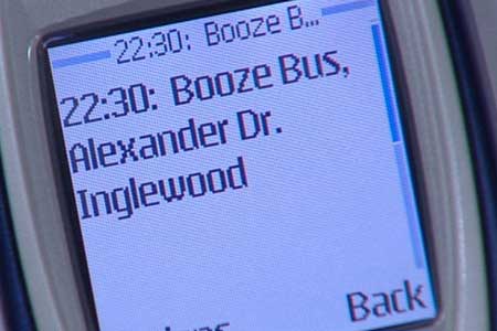 Booze bus location SMS service worries police - ABC News