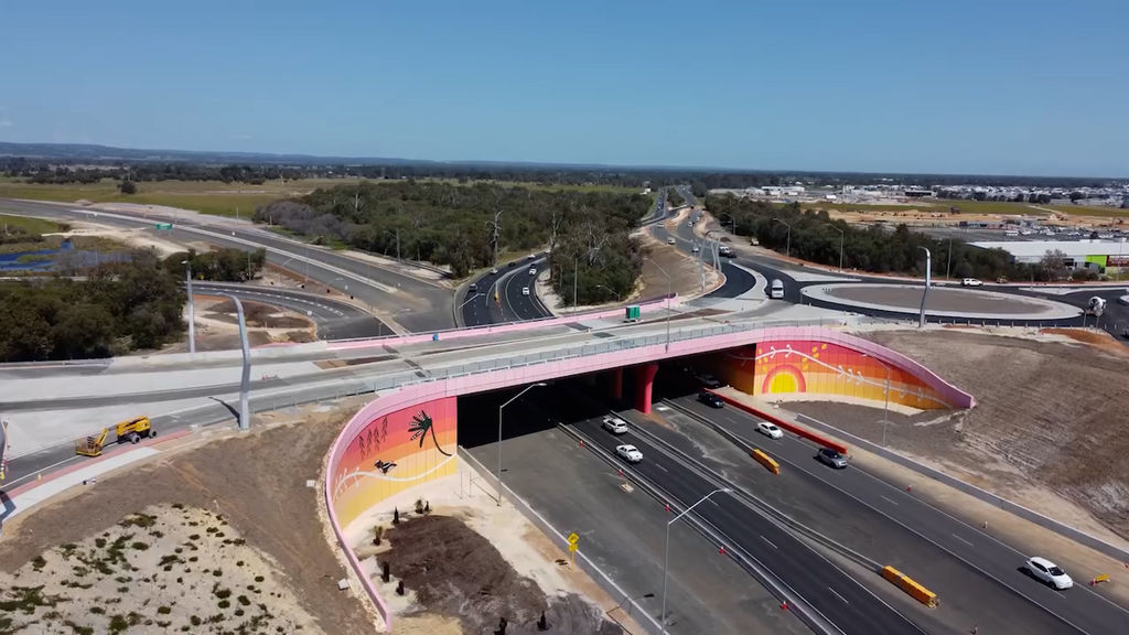 The new Bunbury Outer Ring road. - ABC News