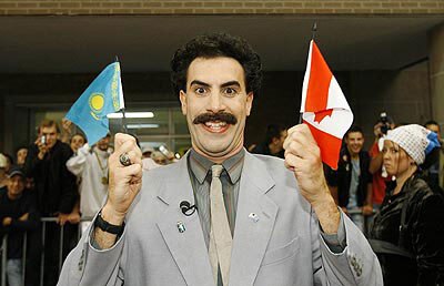 Kazakh medallist played Borat anthem - ABC News
