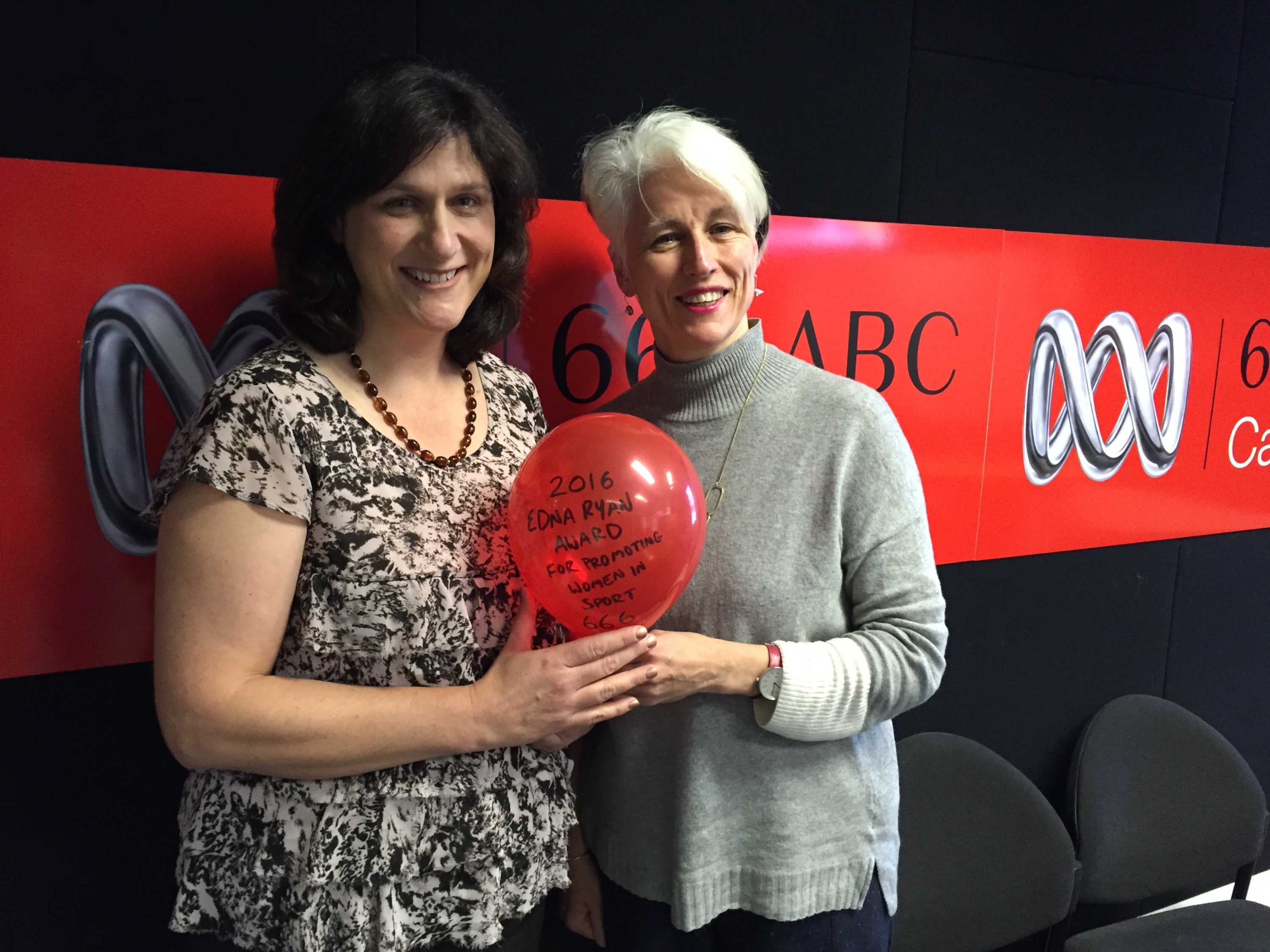 Sports lawyer Catherine Ordway picks up an Edna - ABC Canberra
