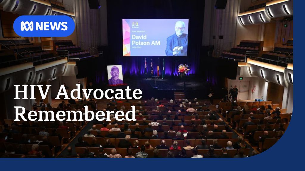 HIV pioneer David Polson farewelled at state funeral in Sydney - ABC News