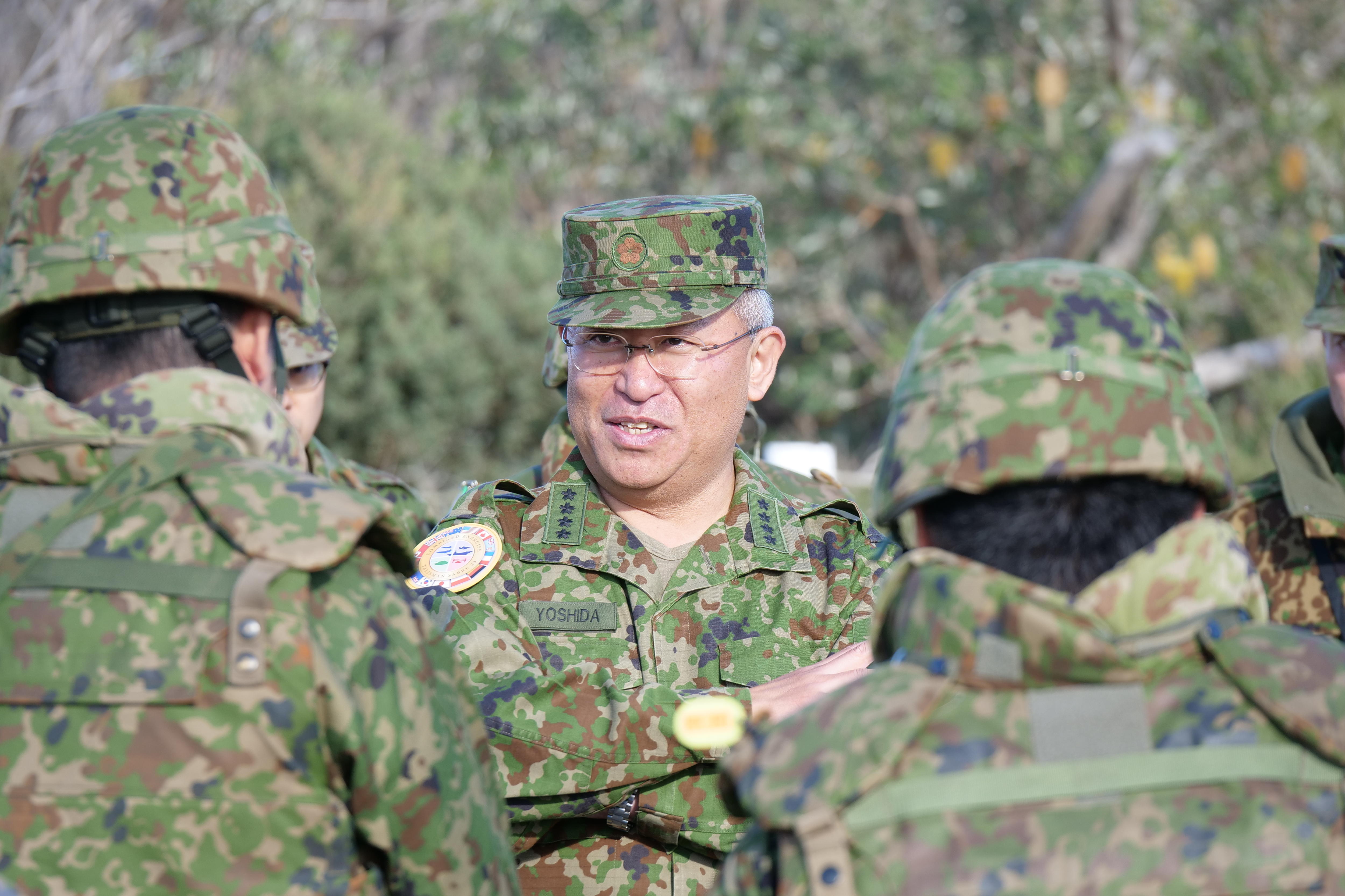 Japan's top general inspects anti-ship missile ahead of historic ...