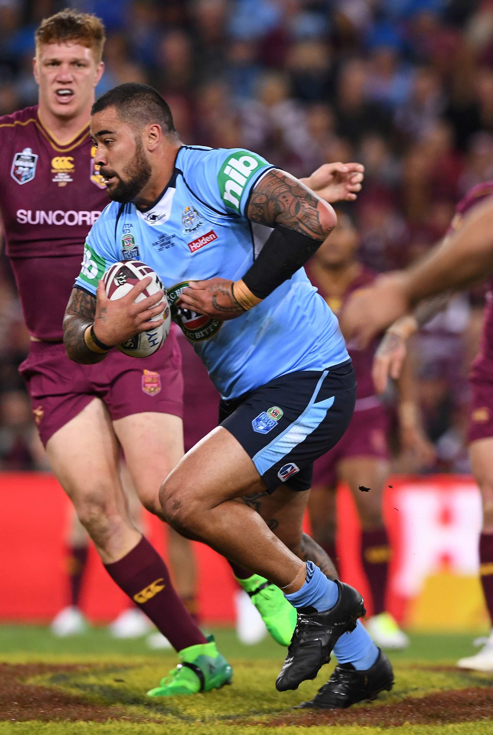 State of Origin: Andrew Fifita proves himself a big-game player at Lang ...