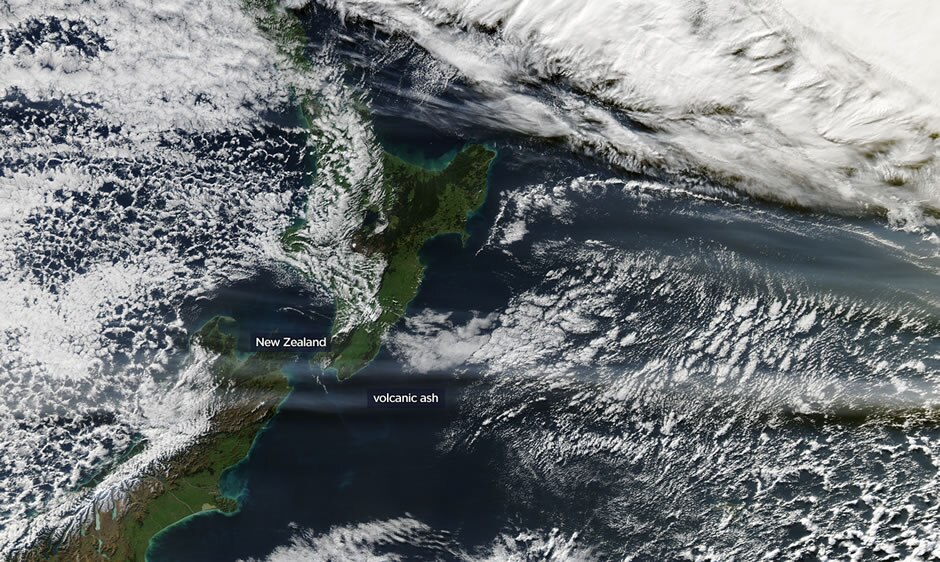Satellite images: how the ash cloud spread - ABC News