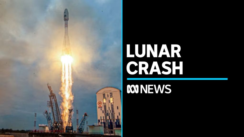 Russia's Luna-25 spacecraft crashes into moon - ABC News