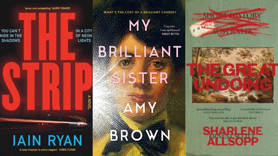Three new Australian novels! Iain Ryan, Amy Brown, Sharlene Allsopp ...