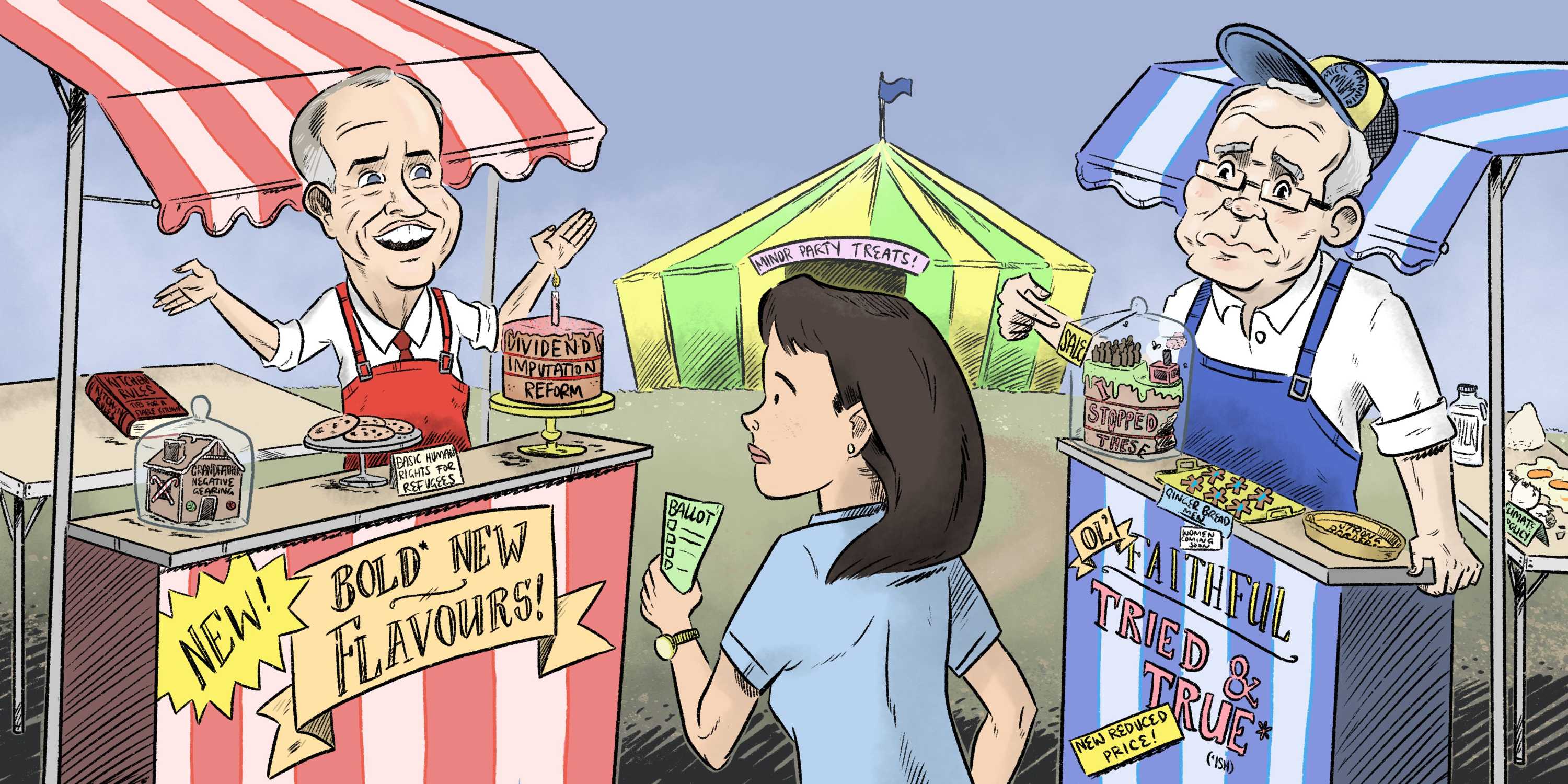 Behind the Lines exhibits the year's best political cartoons, which ...