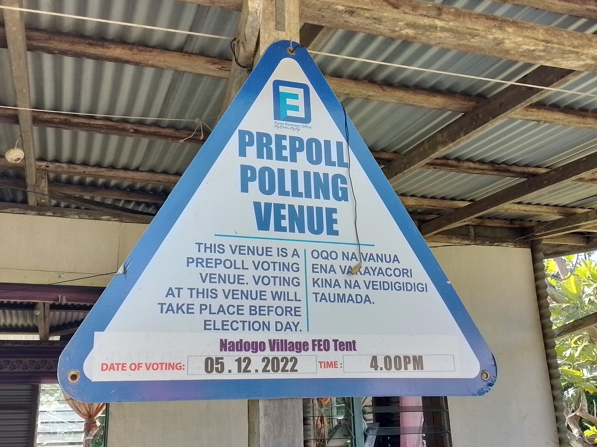 Pre-polling starts as Fiji counts down to national election - ABC Pacific