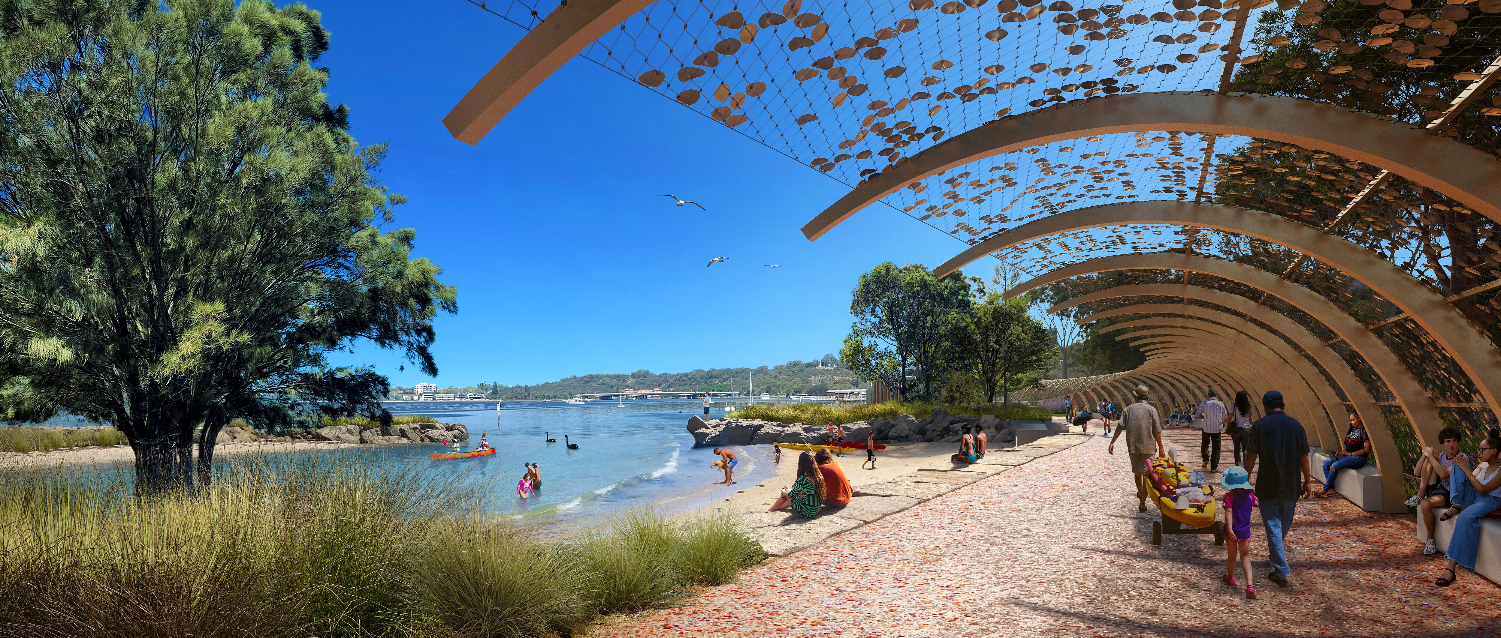 City of Perth foreshore plan could see Riverside Drive re-routed, but ...