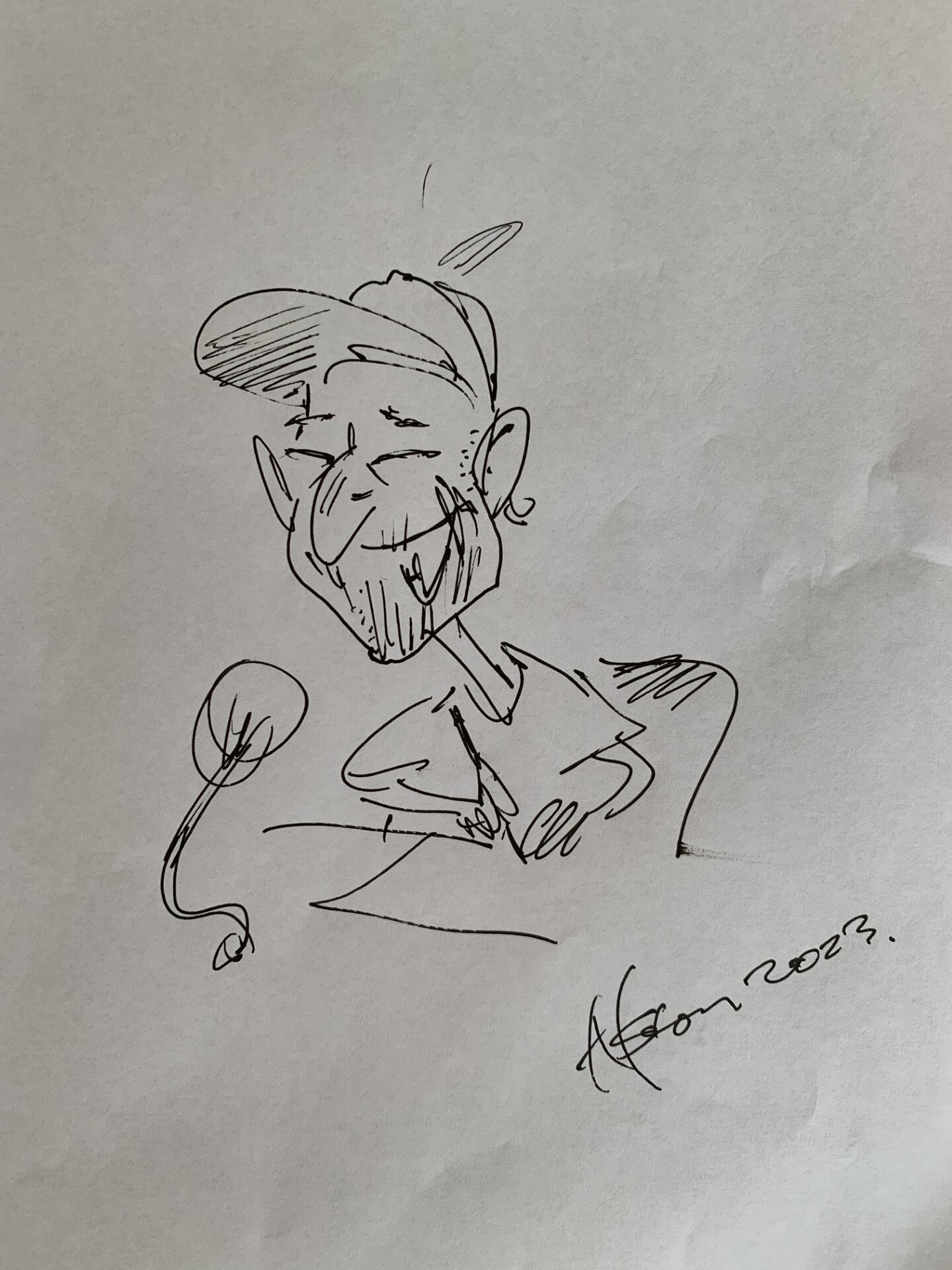 In his 40 years on the job, which politician did cartoonist Dean Alston ...