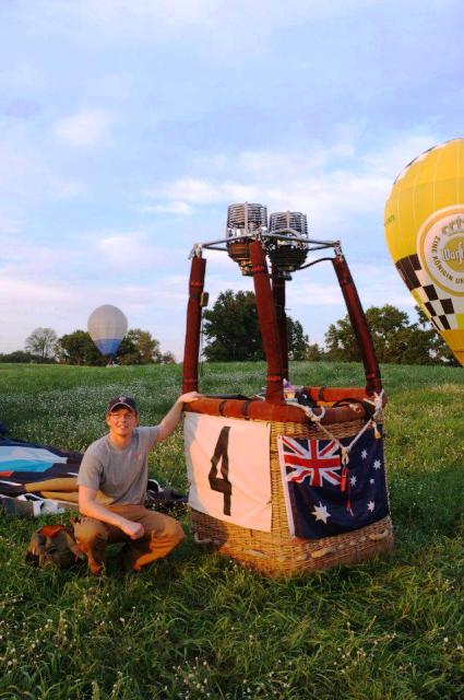 Hunter pilot comes 10th at Hot Air Balloon World Championships - ABC News