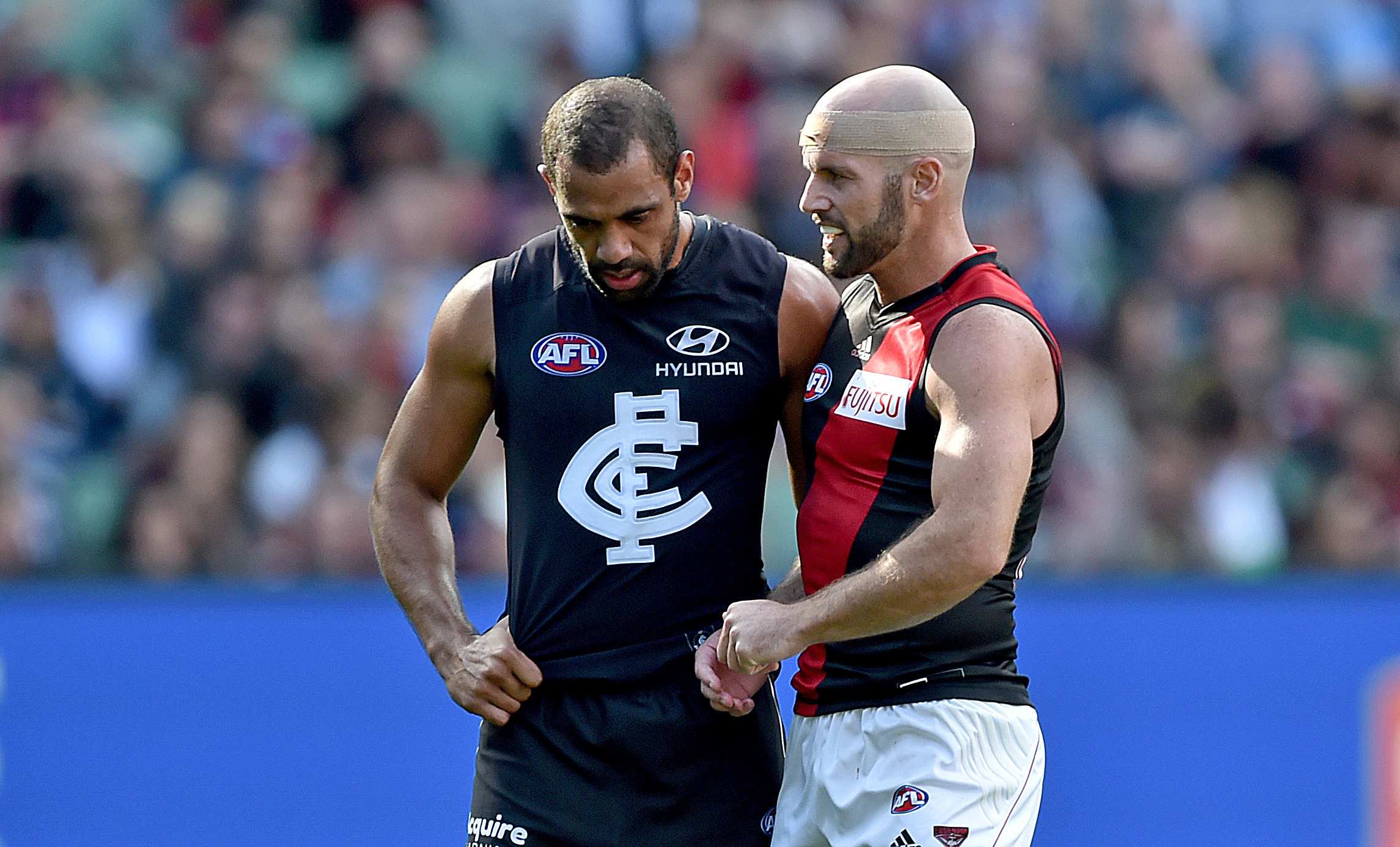 Carlton's Chris Yarran suspended for three AFL matches by tribunal for ...