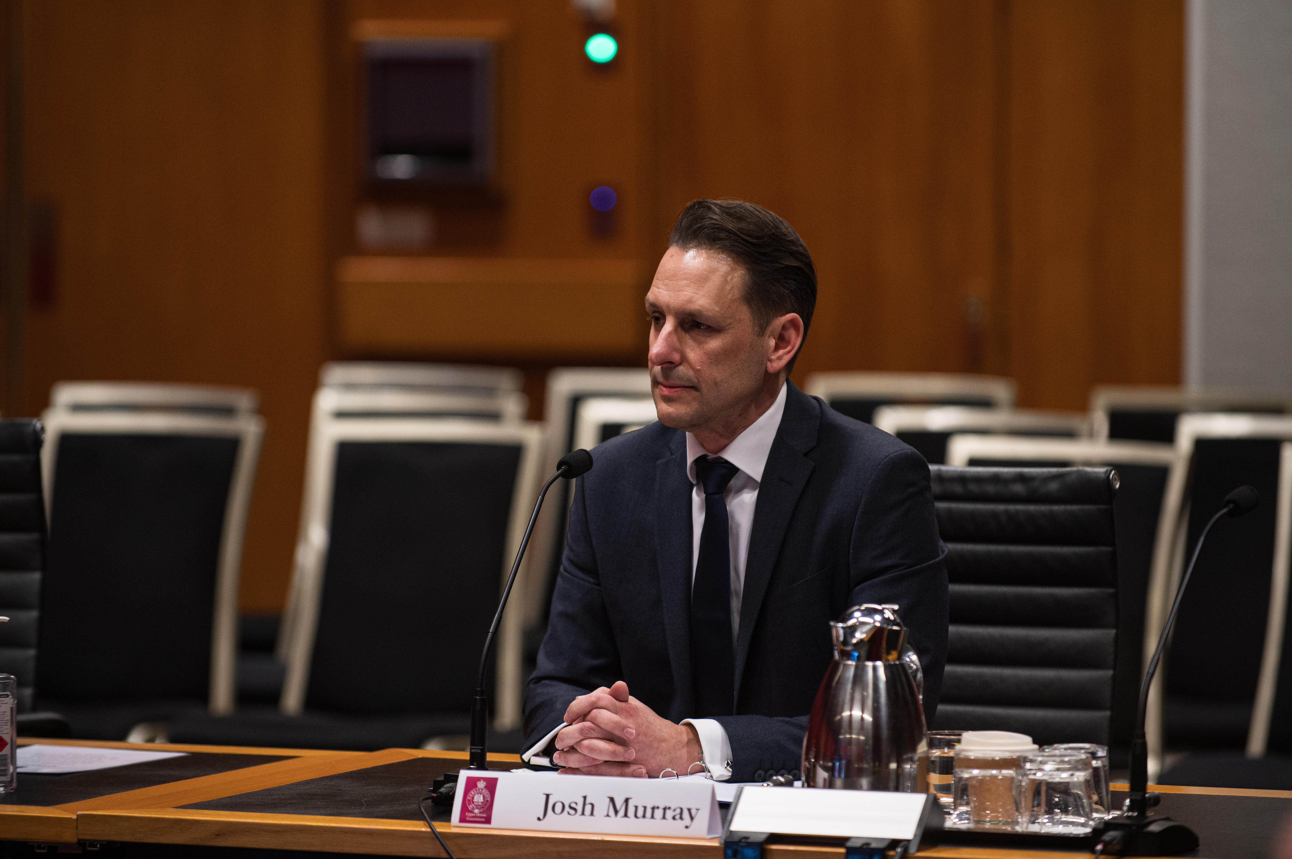 Josh Murray tells parliamentary inquiry he didn't need to tell ...