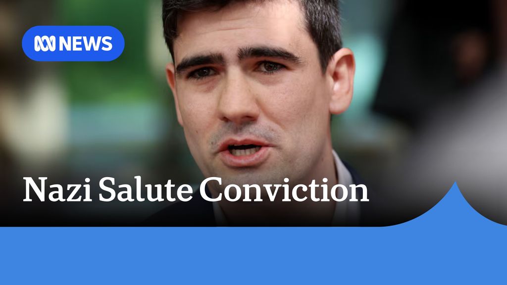 Far-right extremist found guilty of performing Nazi salute - ABC News