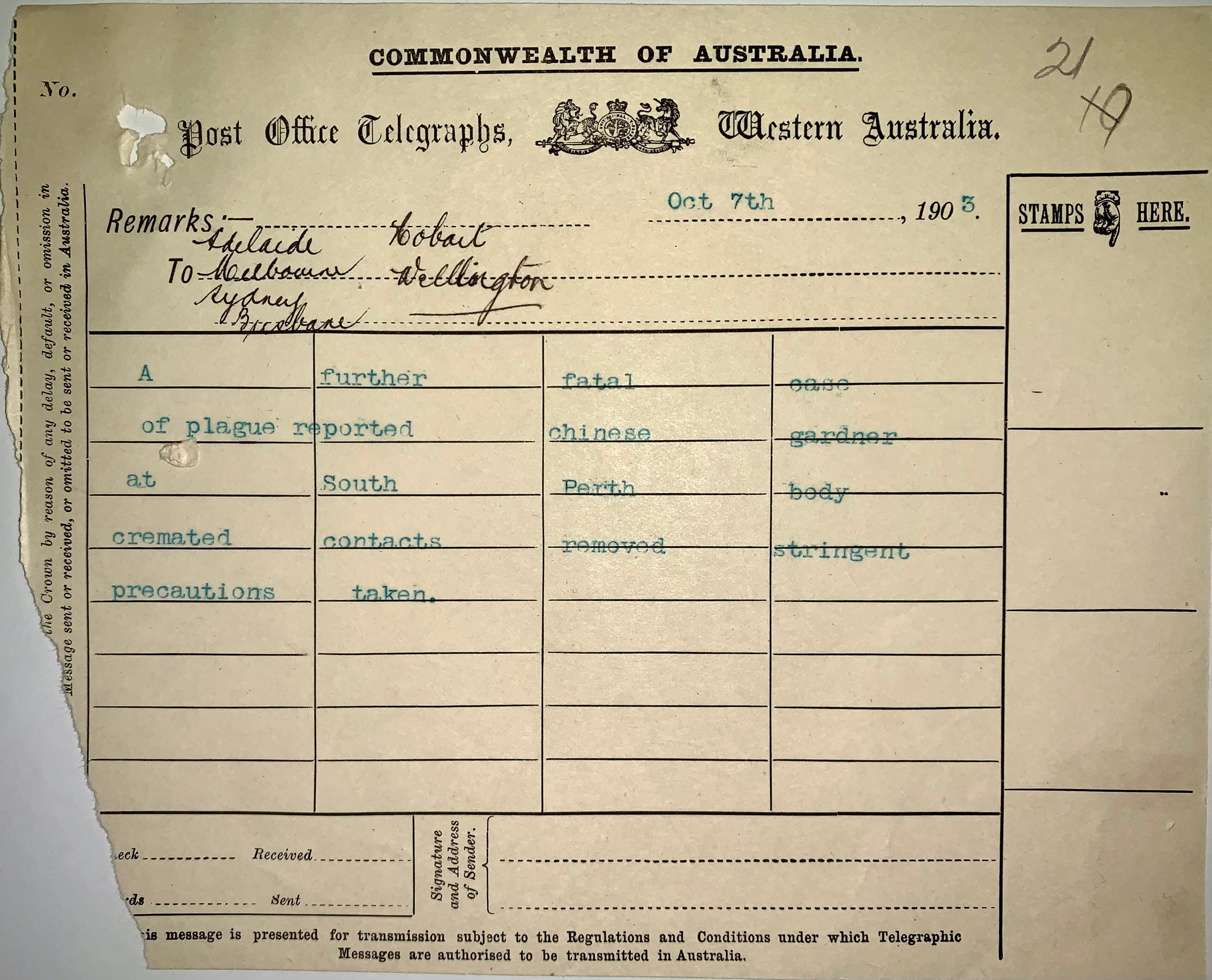 How last century's bubonic plague outbreak was met with many of the ...