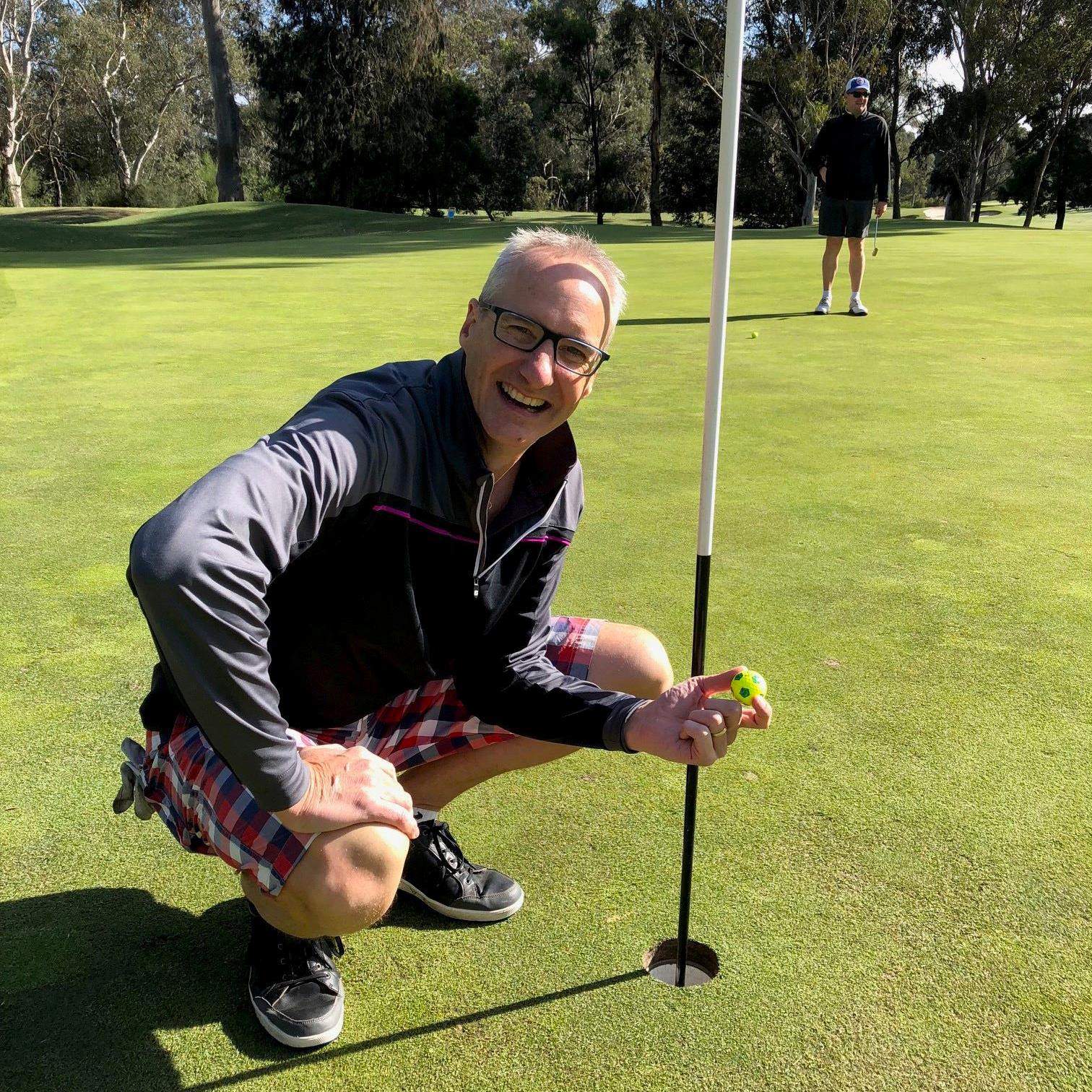 Amateur golfer Jim Grant beats odds to score two holes-in-one at ...