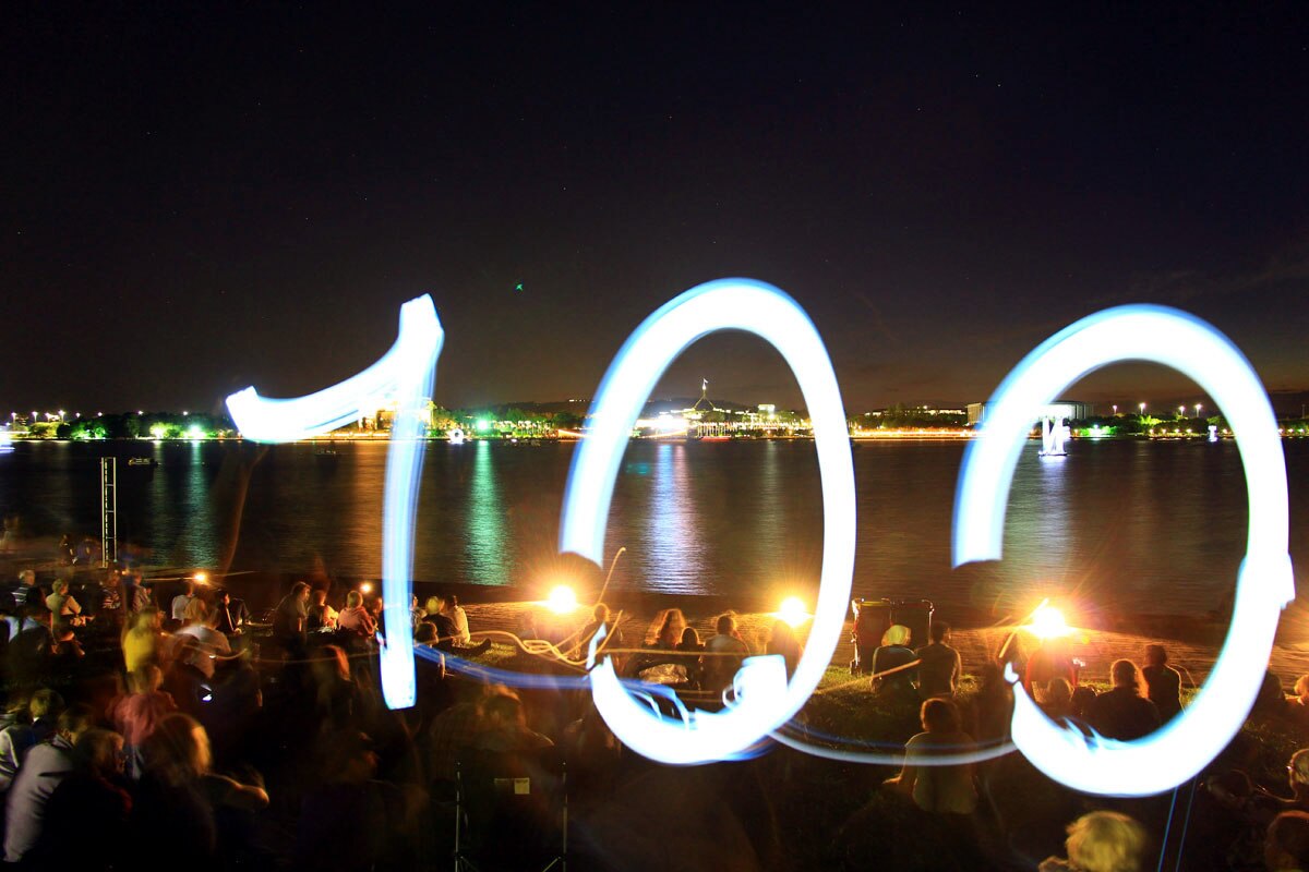 Canberra officially marks 100 years - ABC News