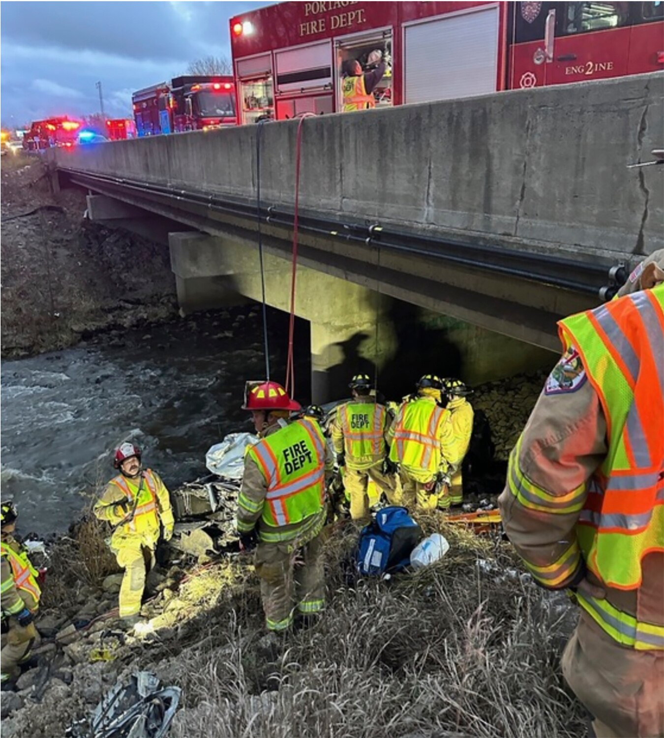 Indiana man trapped in his crashed truck rescued after six days ...