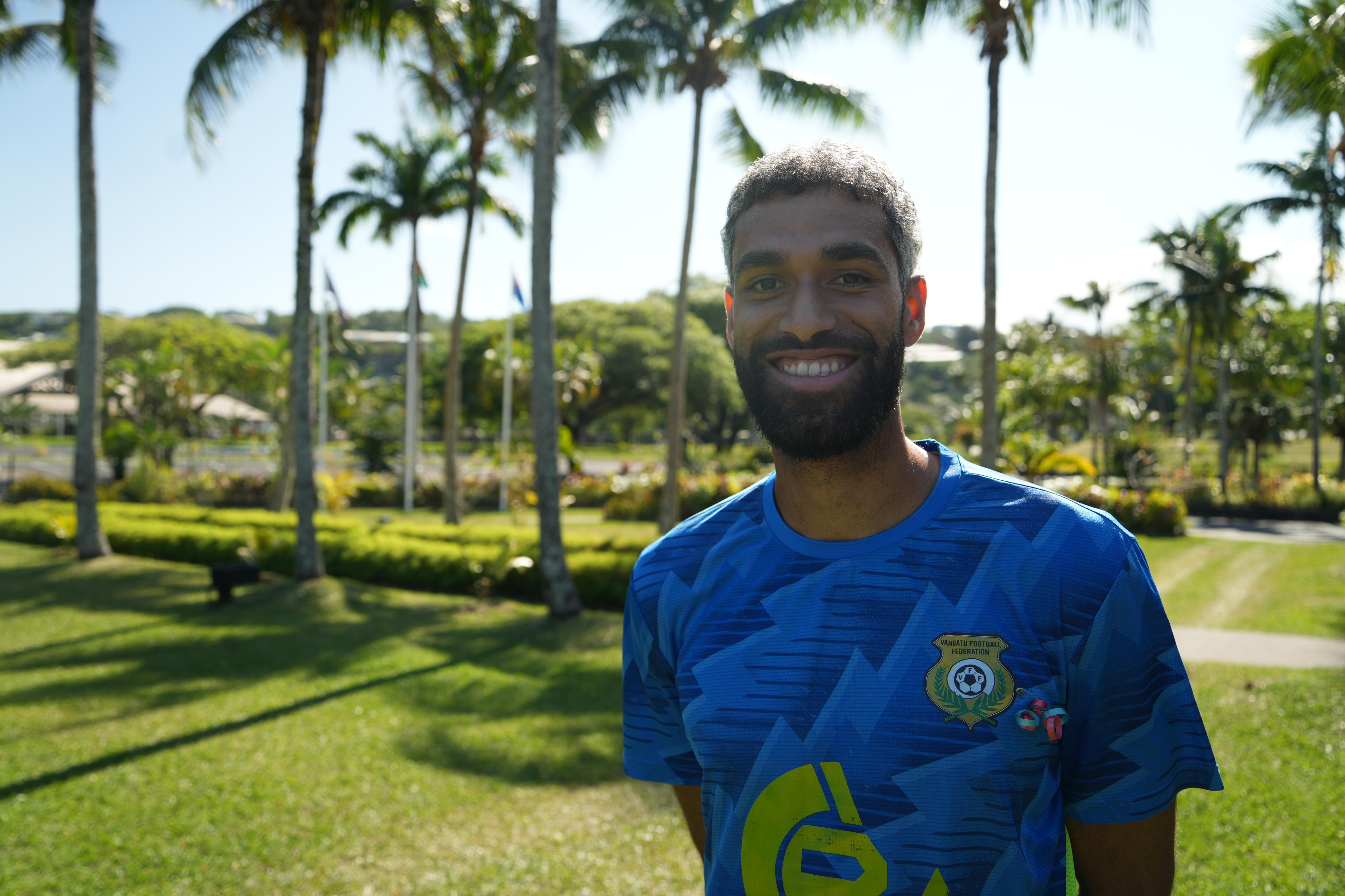 Jared Clark's career highlight with Vanuatu football - ABC Pacific