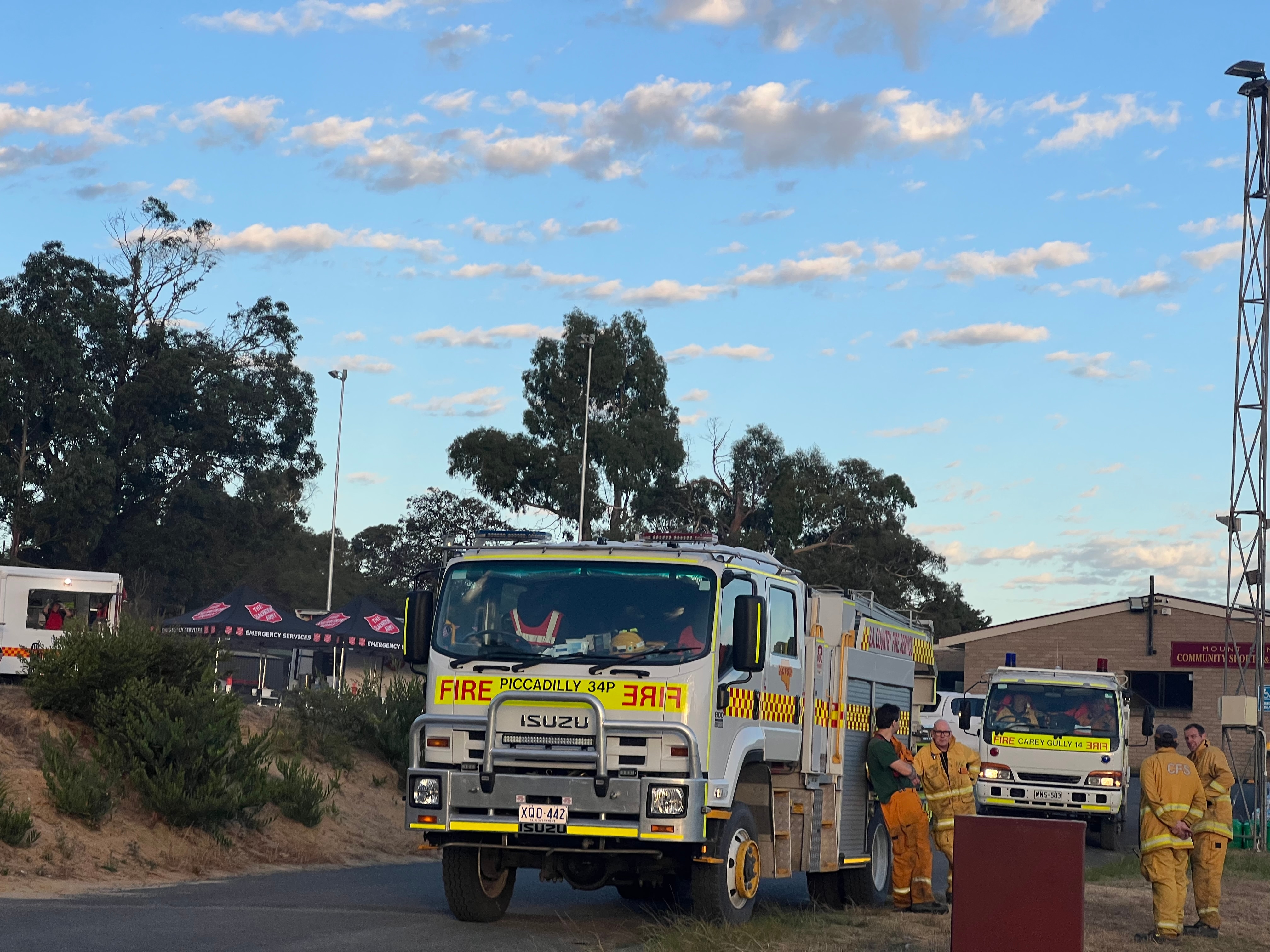 Tooperang bushfire started by vehicle, CFS believes, as multiple ...