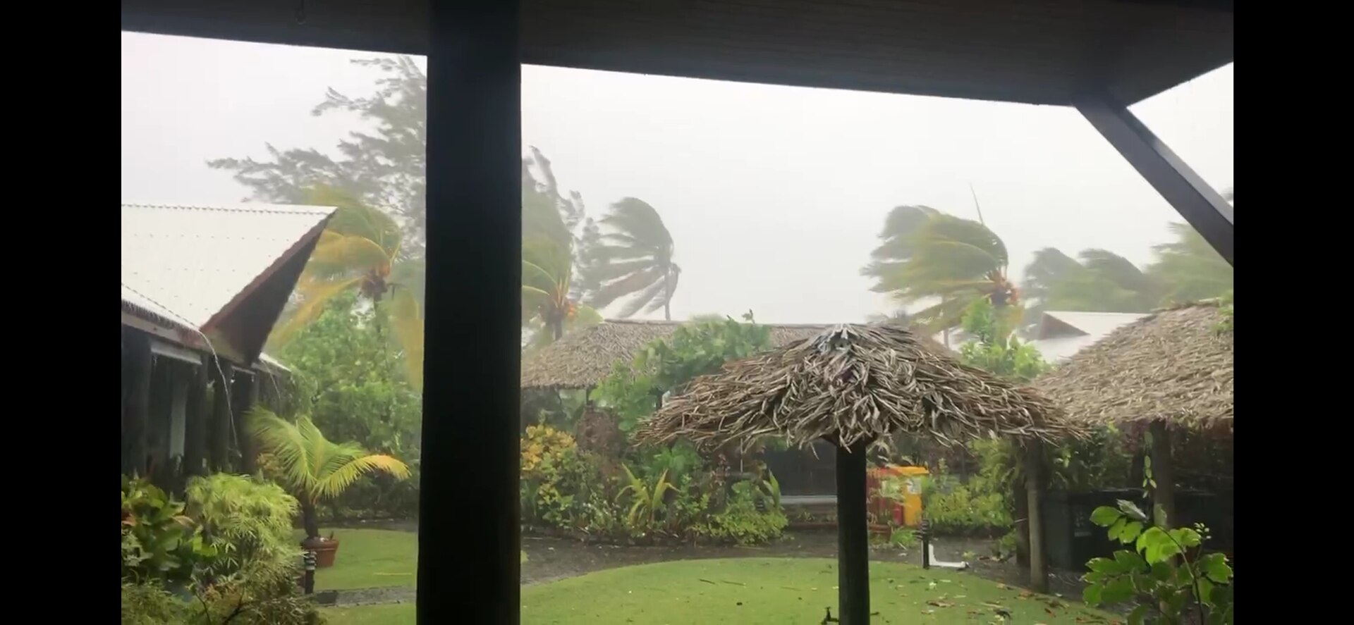 Video footage captures the impact from Tropical Cyclone Grant. - ABC News