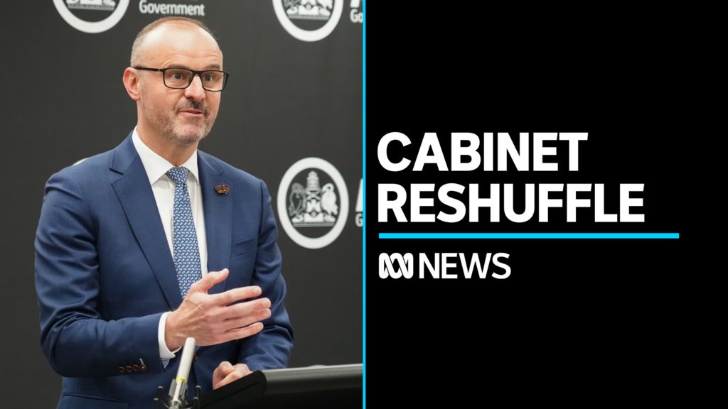 ACT chief minister unveils new-look cabinet - ABC News