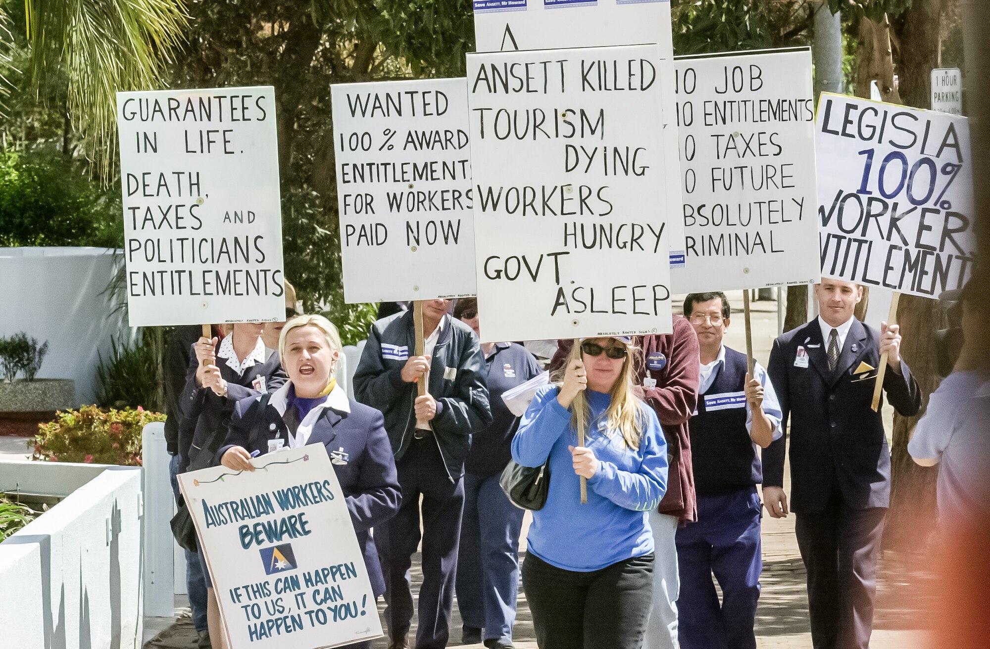 Images and excerpts that defined Australian politics in 2001, the year ...