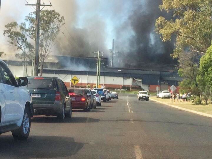 Pig abattoir fire: Dozens of firefighters extinguish blaze at Kingaroy ...