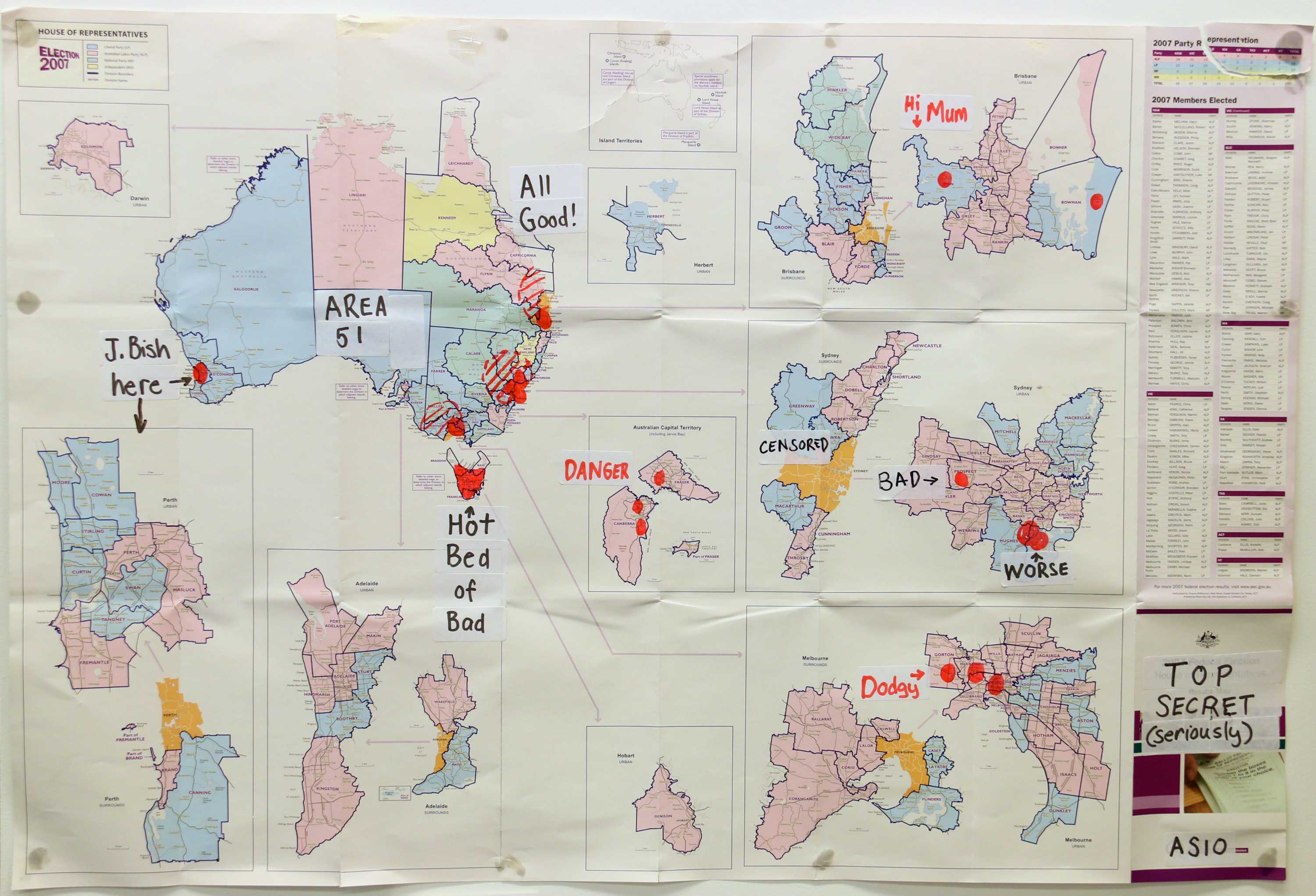 Press Gallery walls tell all as Parliament prepares for election year ...