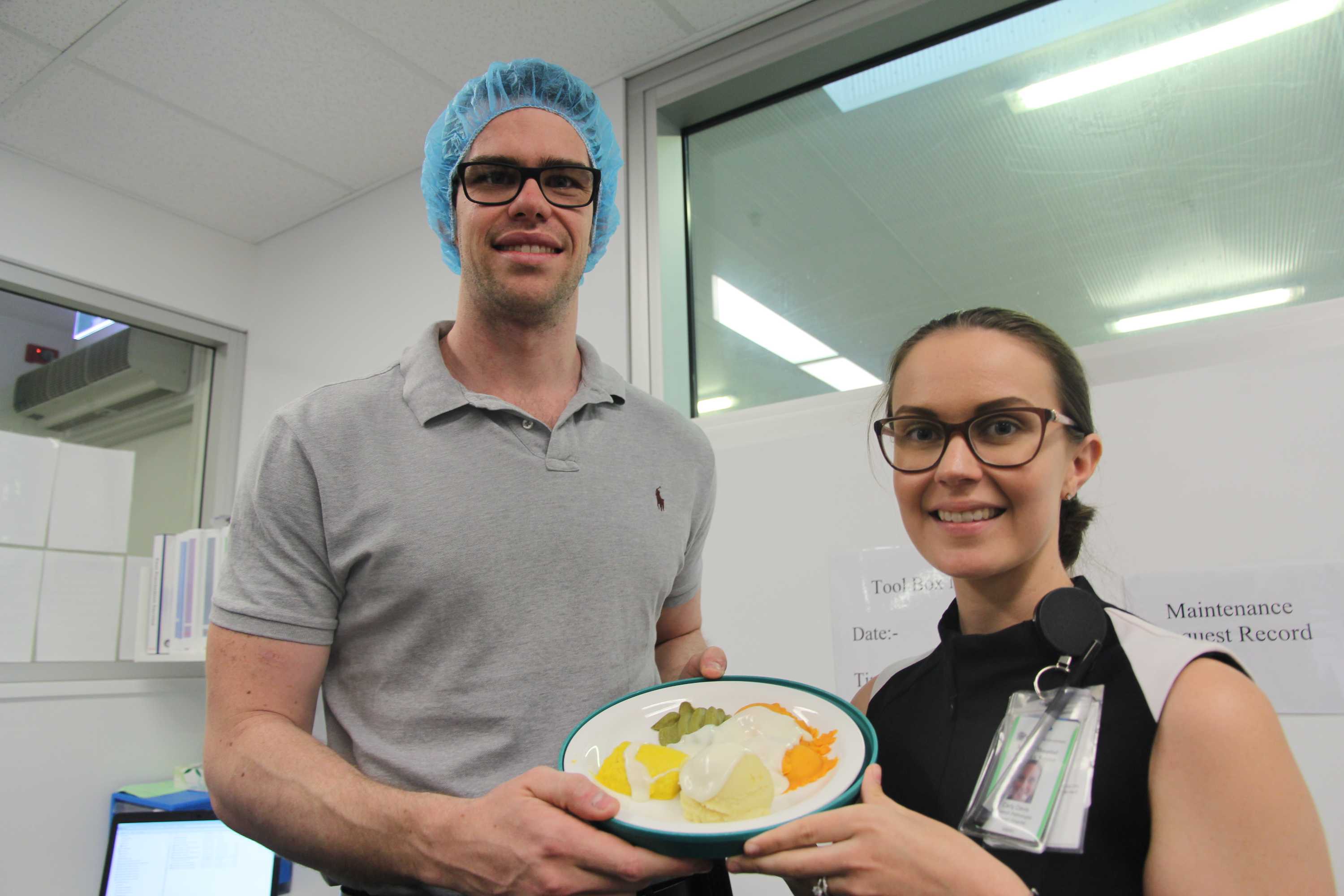 Moulded pureed food helps patients with swallowing difficulties combat ...