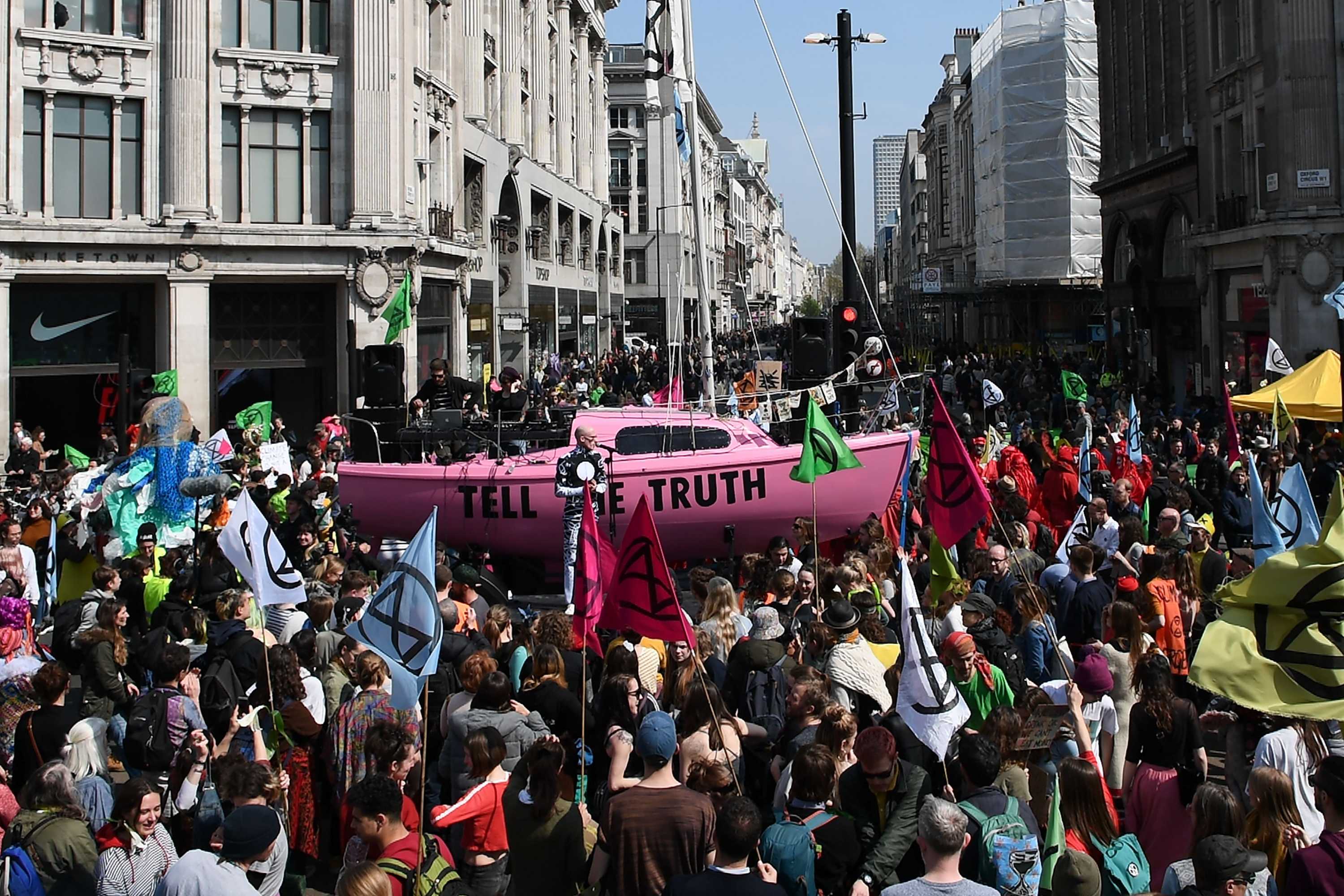 After weeks of protests, UK becomes first country to declare 'climate ...