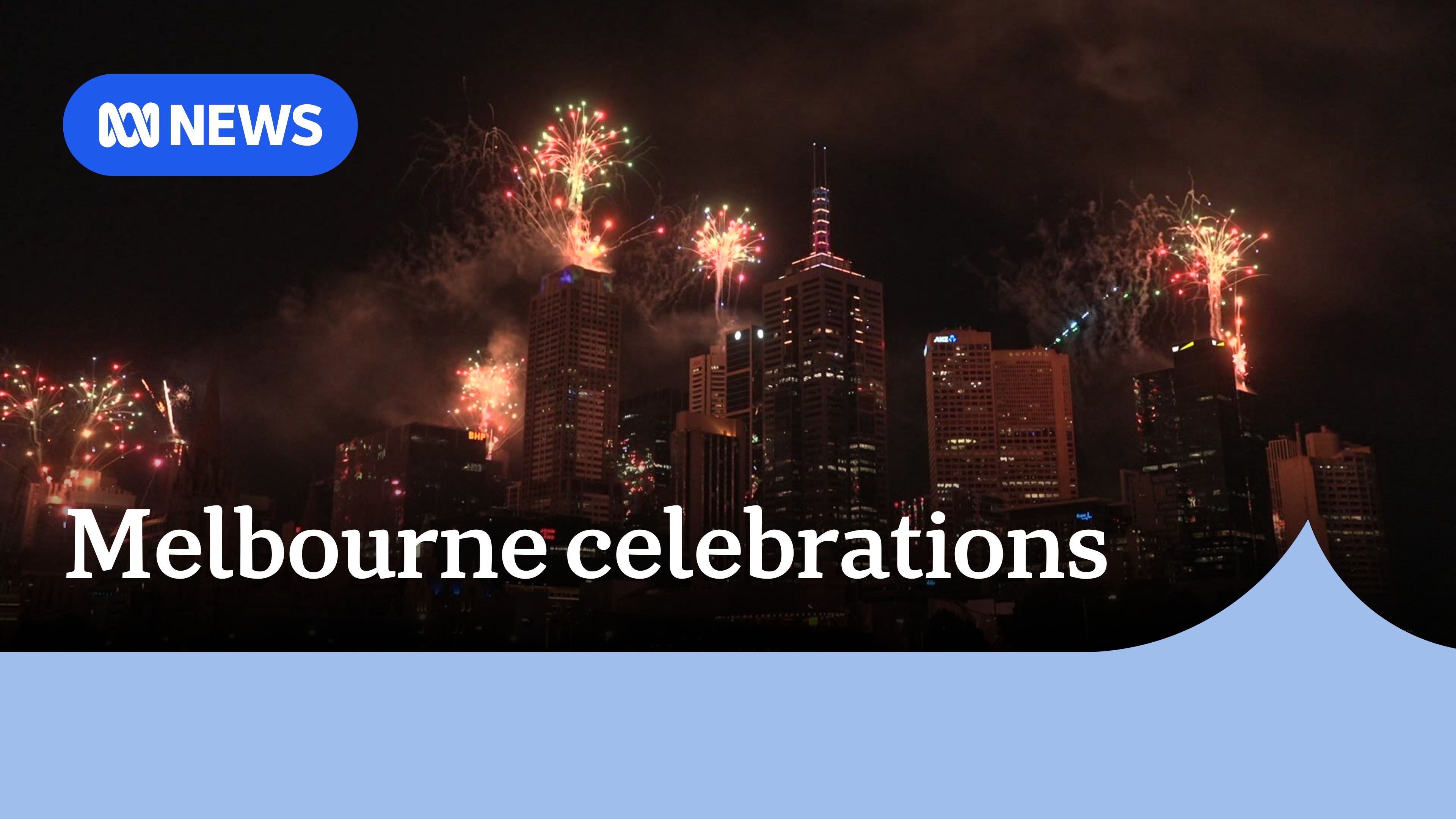 Melbourne rings in the New Year with fireworks display - ABC News