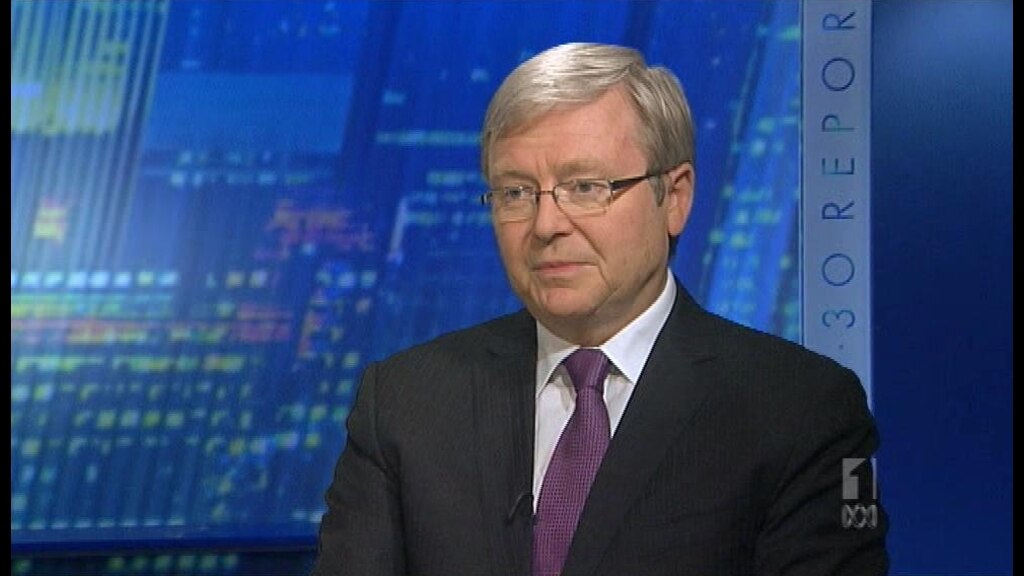 Rudd toughens stance on Libya - ABC listen