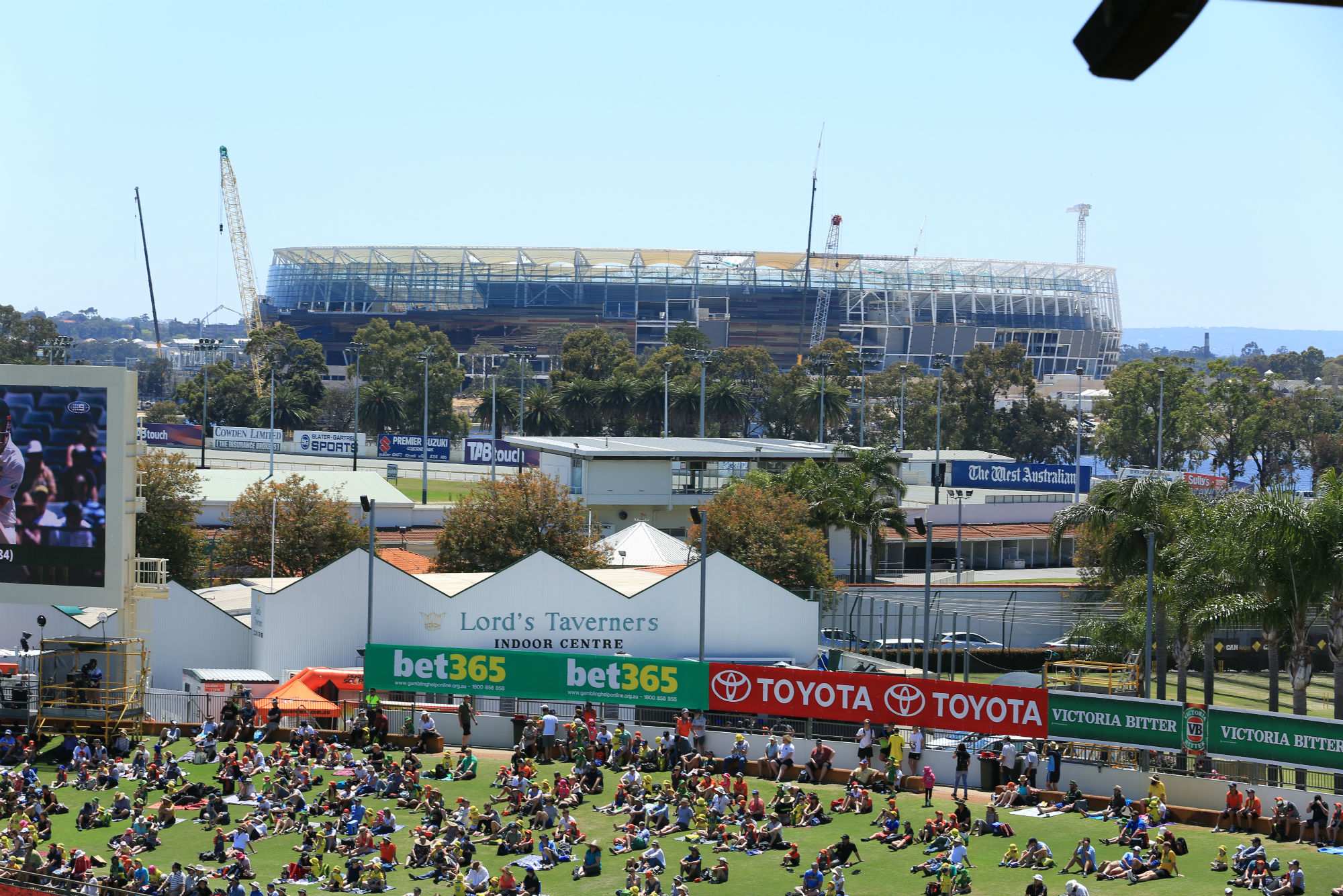 Australia v South Africa: WACA to Perth Stadium transition begins in ...