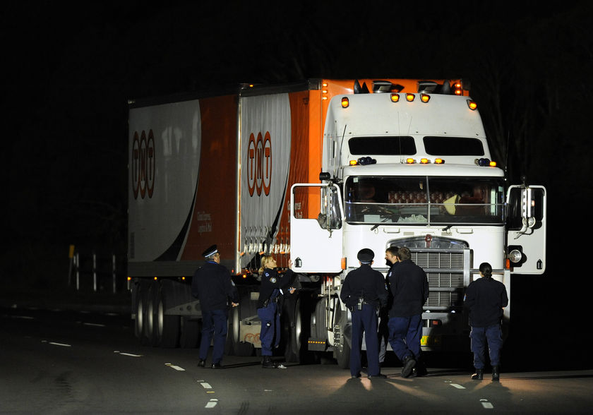 Truck driver's killer laughs at jail sentence - ABC News