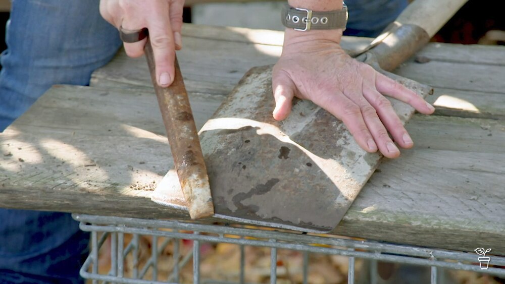 Top Tip | Sharpening Spades - Gardening Australia