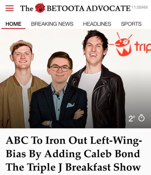 Betoota Advocate editors reveal they’ll continue roasting Tom Tilley ...