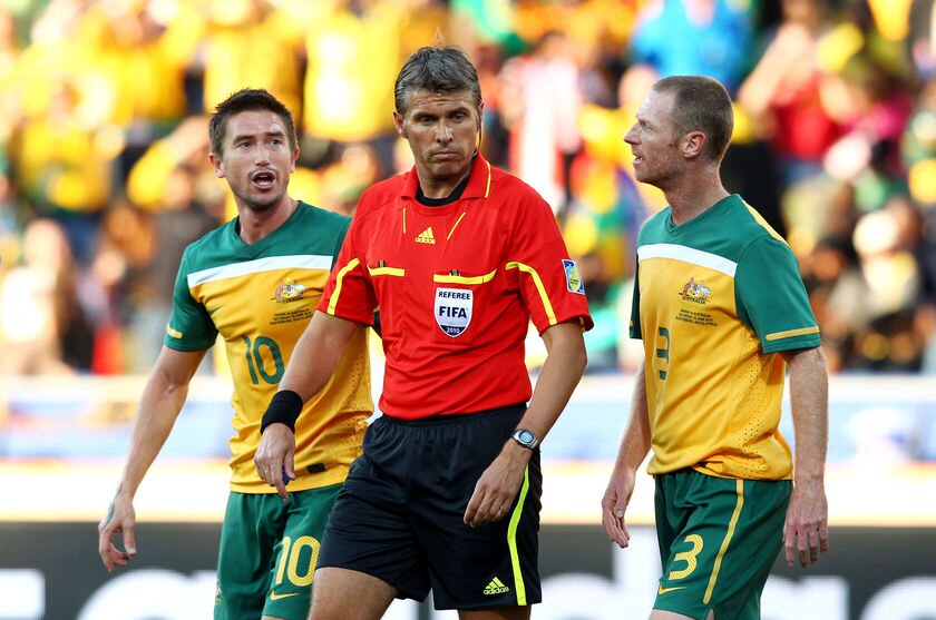 Referee has killed my tournament: Kewell - ABC News