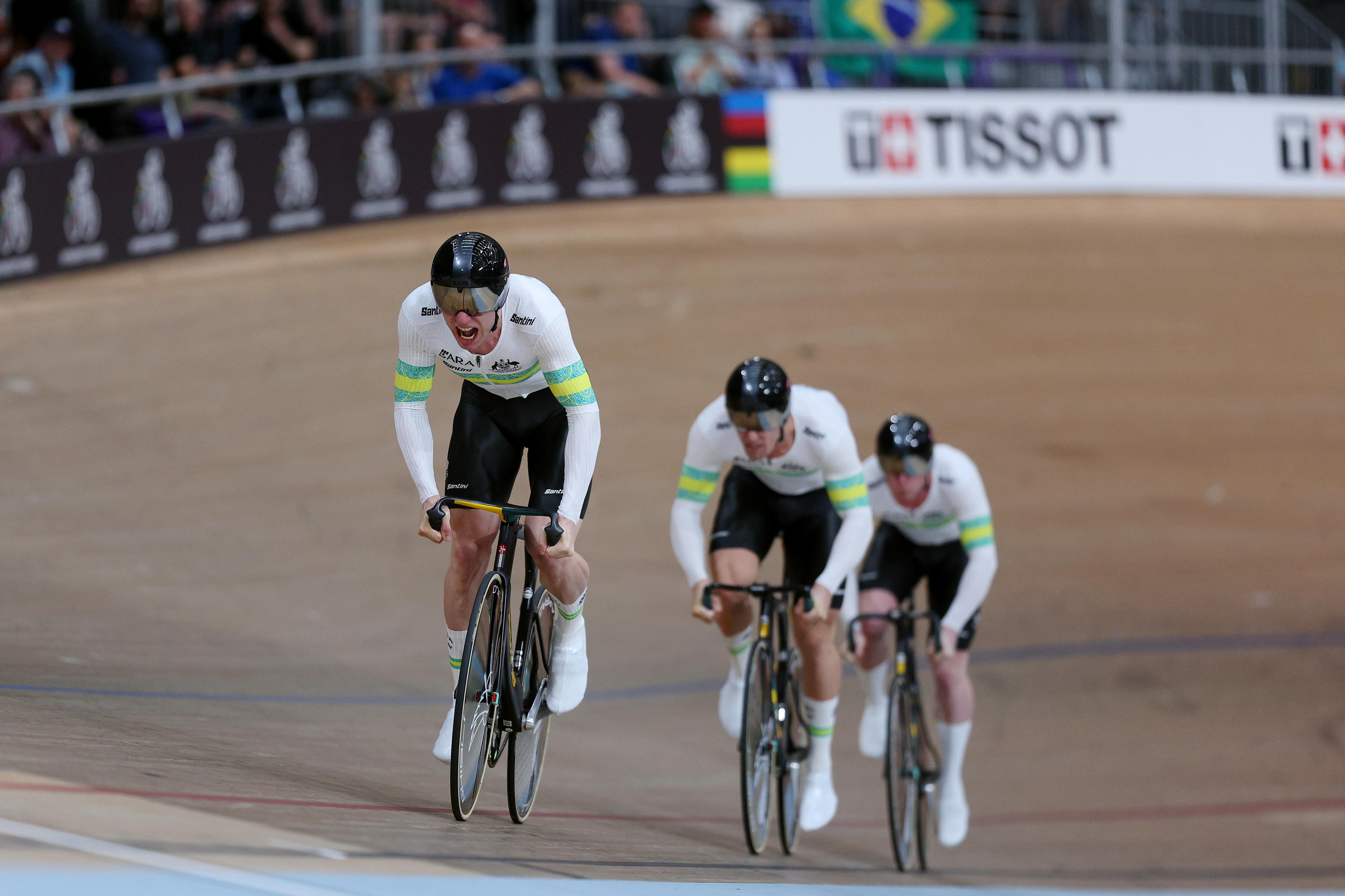 World Cycling Championships: Australian men take time trial silver in ...