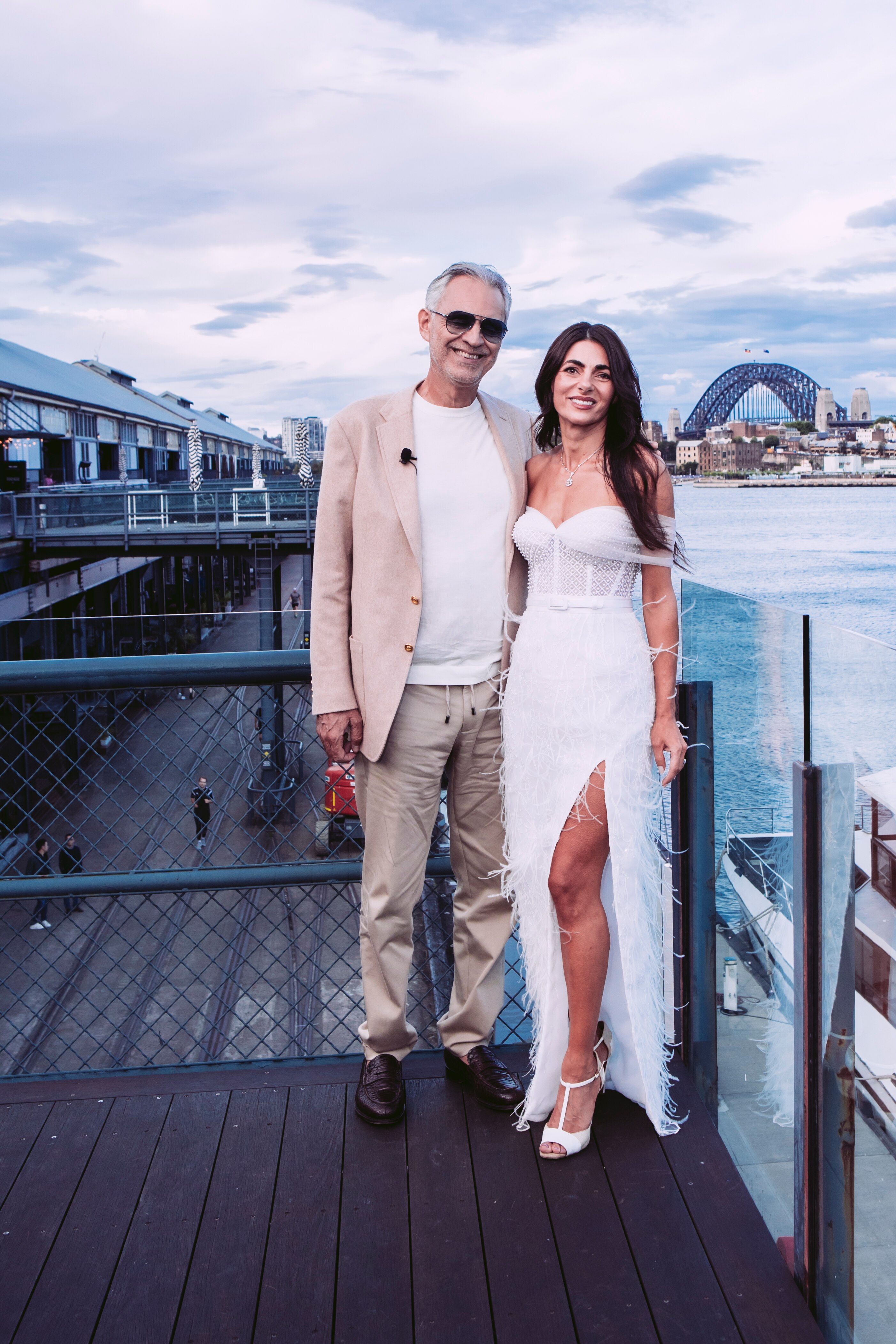 Silvia Colloca achieves dream of performing with Andrea Bocelli - ABC ...