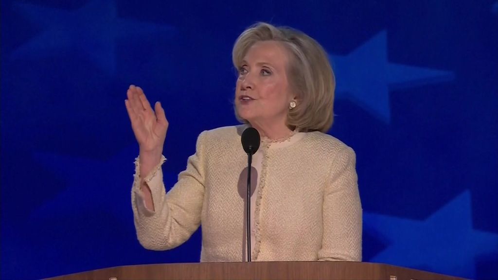 'We have him on the run': Hillary Clinton attacks Donald Trump while ...