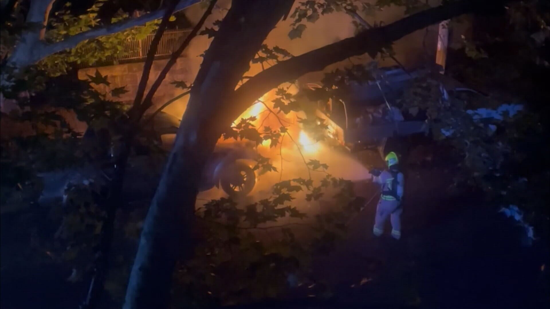 Car set alight, others vandalised with anti-Israel graffiti in Sydney's ...