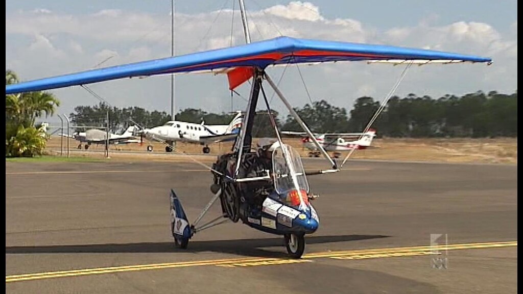 Microlight pilot completes epic journey - ABC News