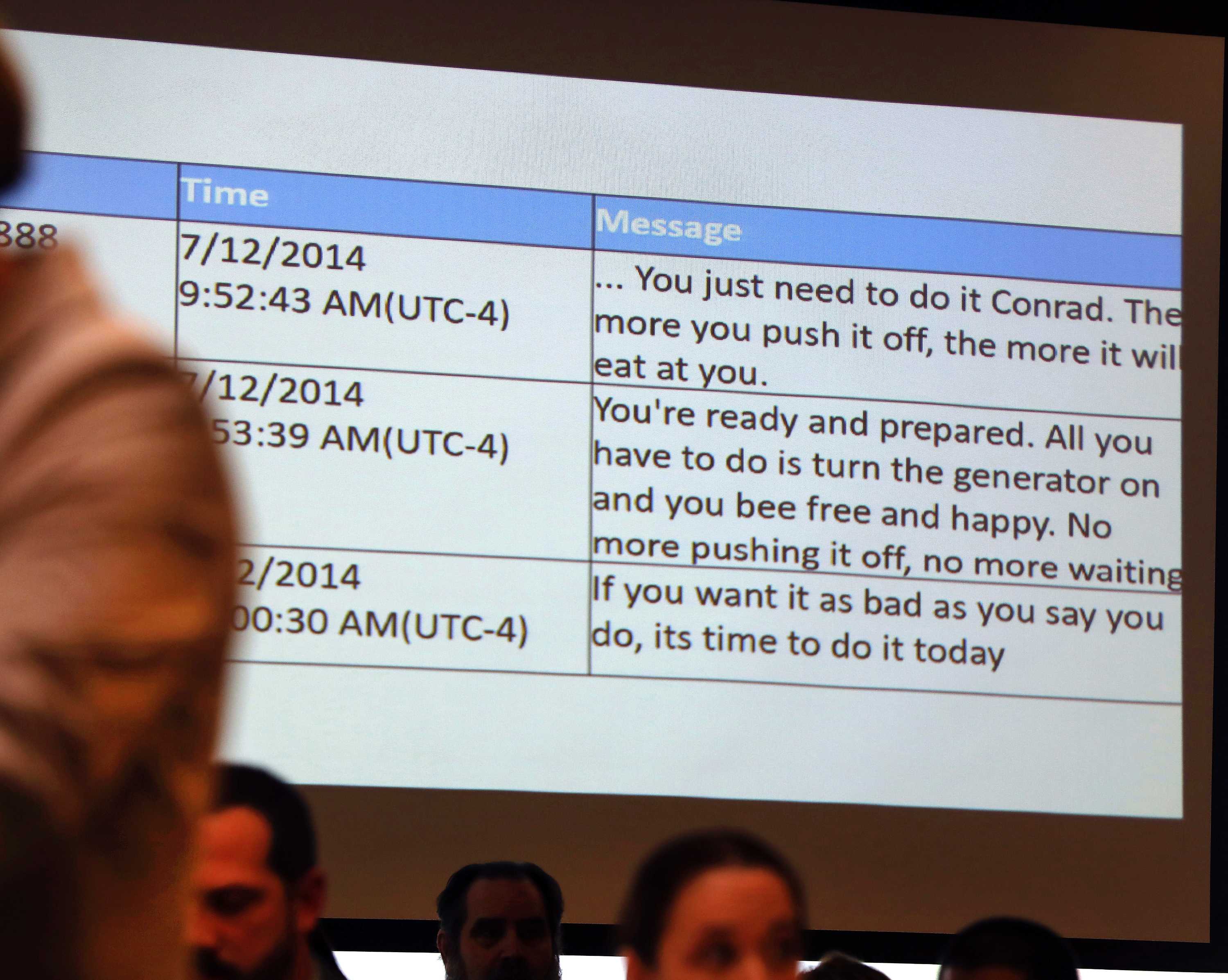 Michelle Carter: US woman who sent texts encouraging boyfriend to kill ...