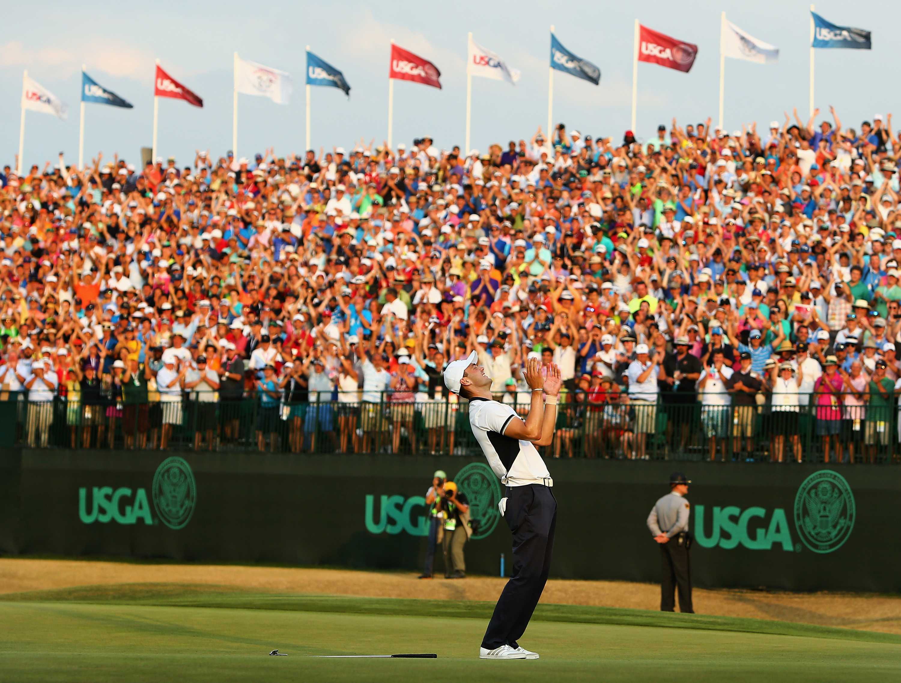 Martin Kaymer wins second major with eight-stroke win at US Open at ...