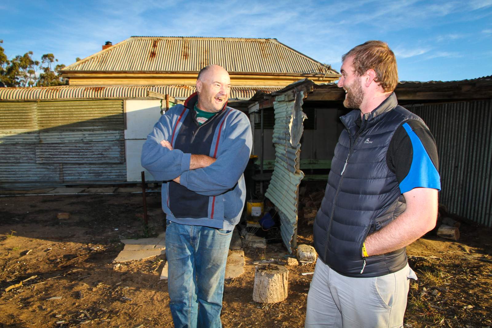 Blokes who listen at risk of ending service after drought relief ...