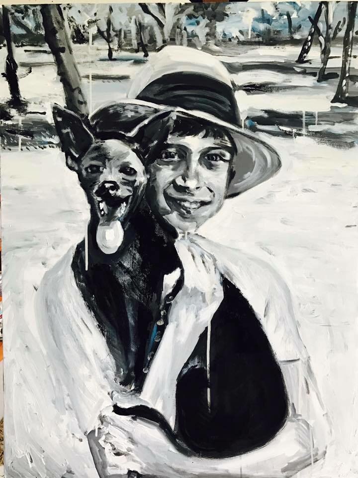 Queensland detective-turned-artist prepares to put works on show in ...